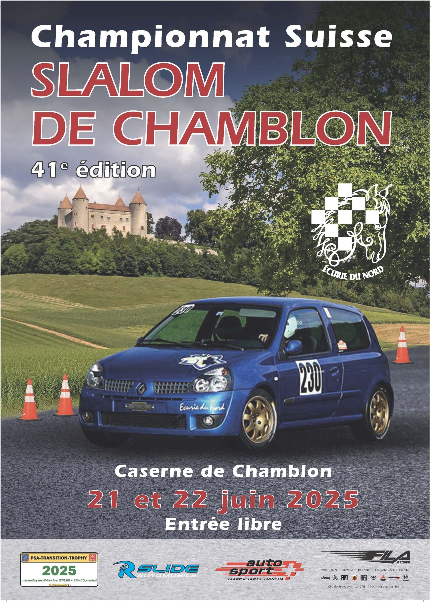 Accueil Slalom de Chamblon - Ecurie du Nord - Slalom de Chamblon